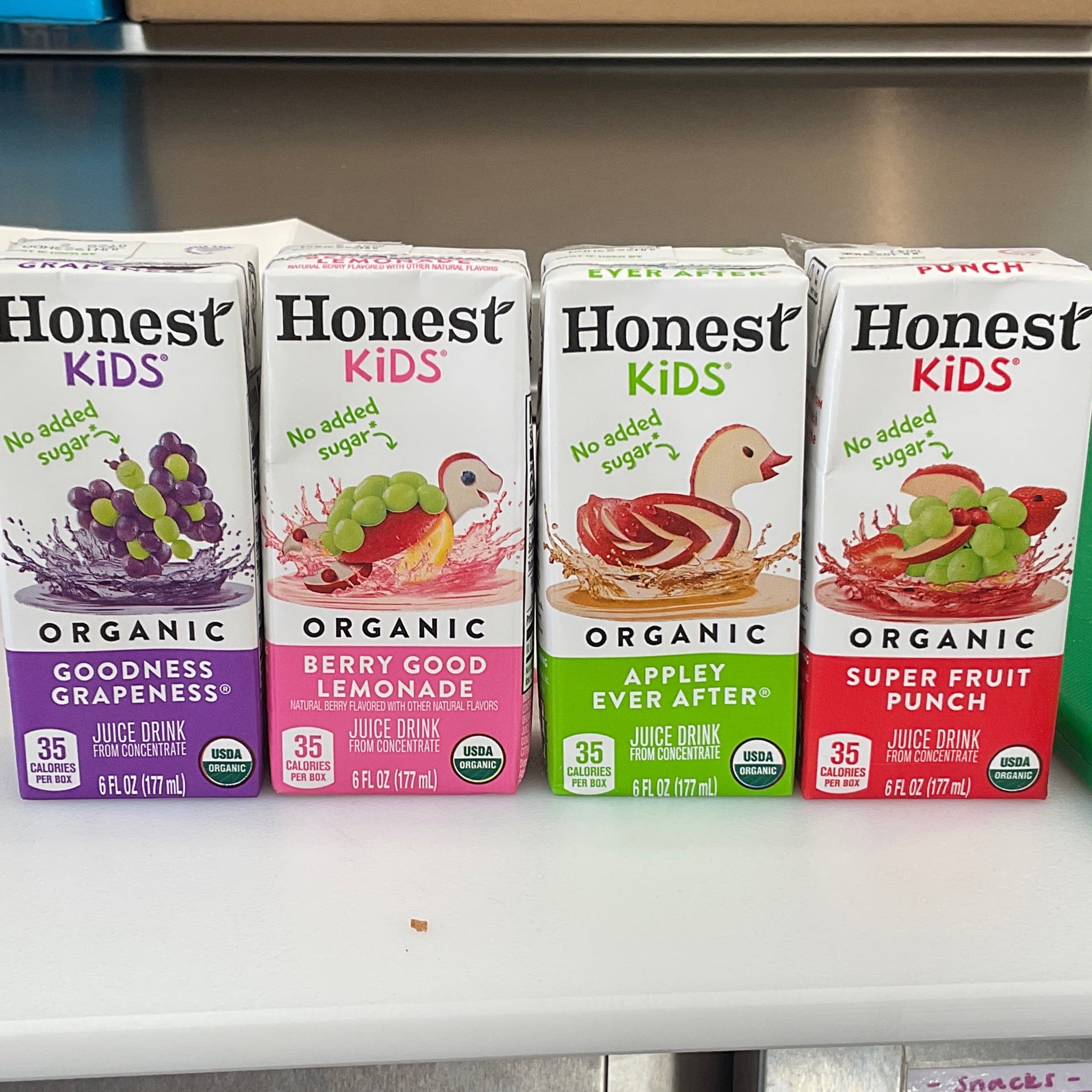 Juice Box Honest Kids